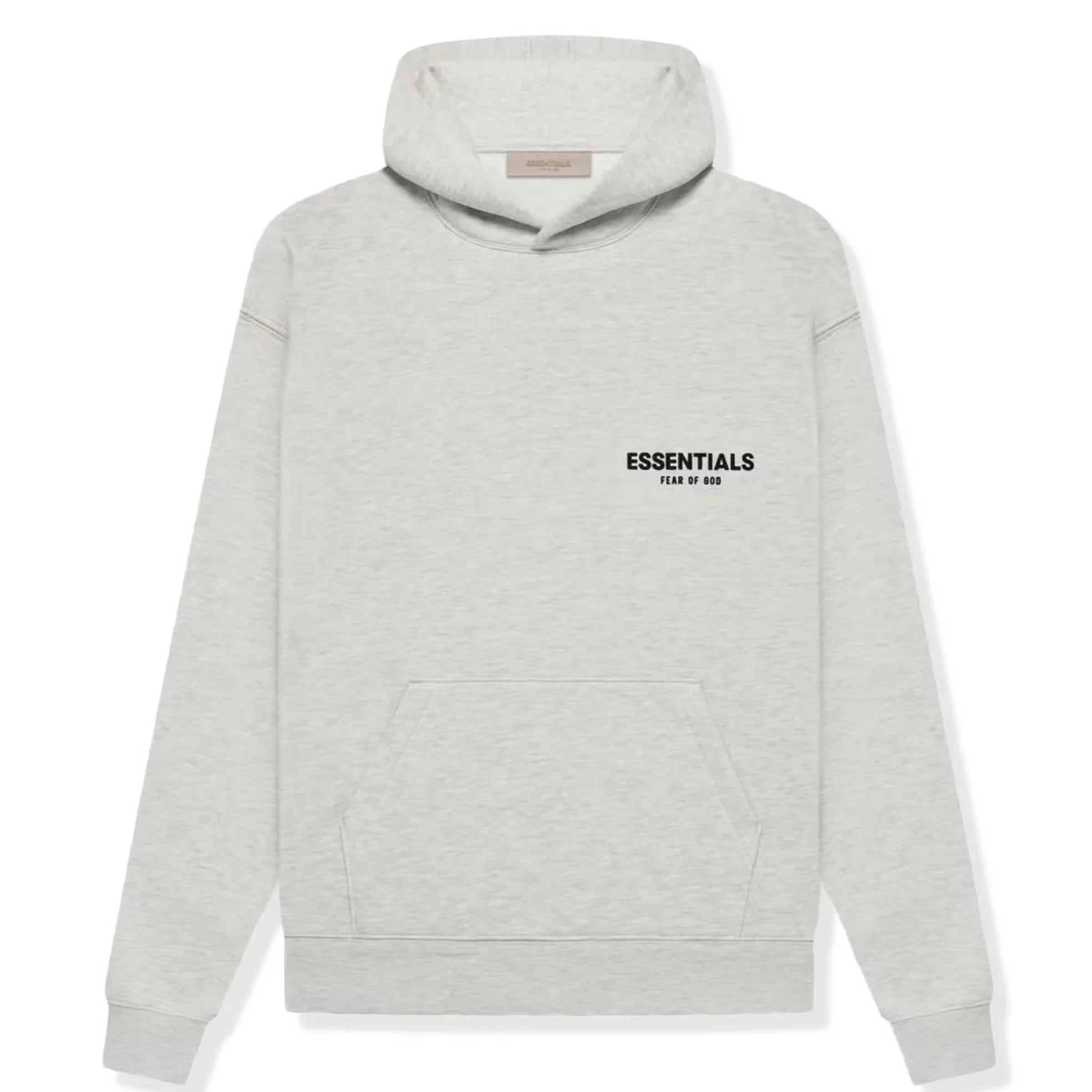 Fear Of God Essentials Light Oatmeal Hoodie (SS22) – TheDesignerBox
