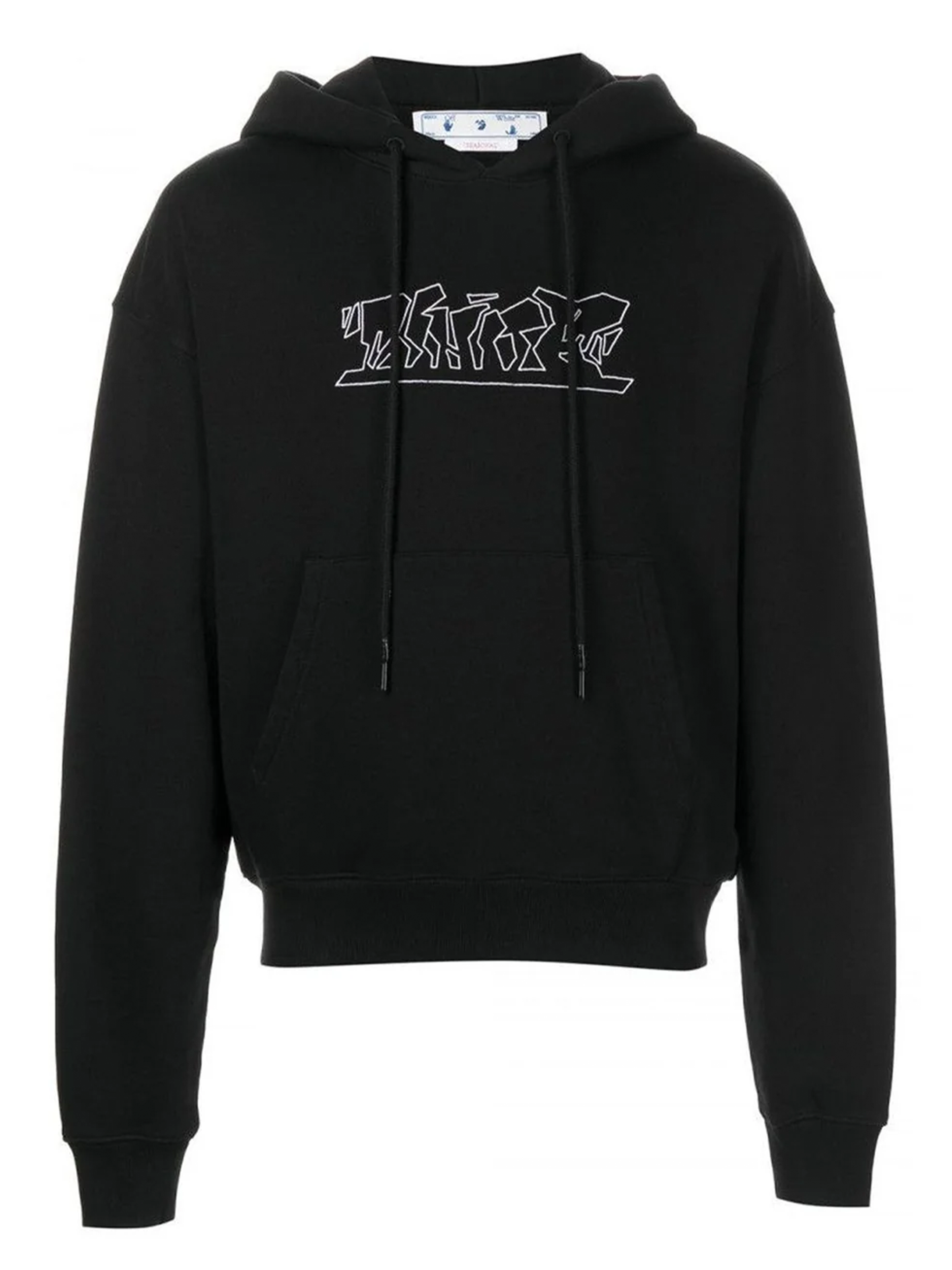 Off-White Figure of Speech Hoodie in Black – TheDesignerBox