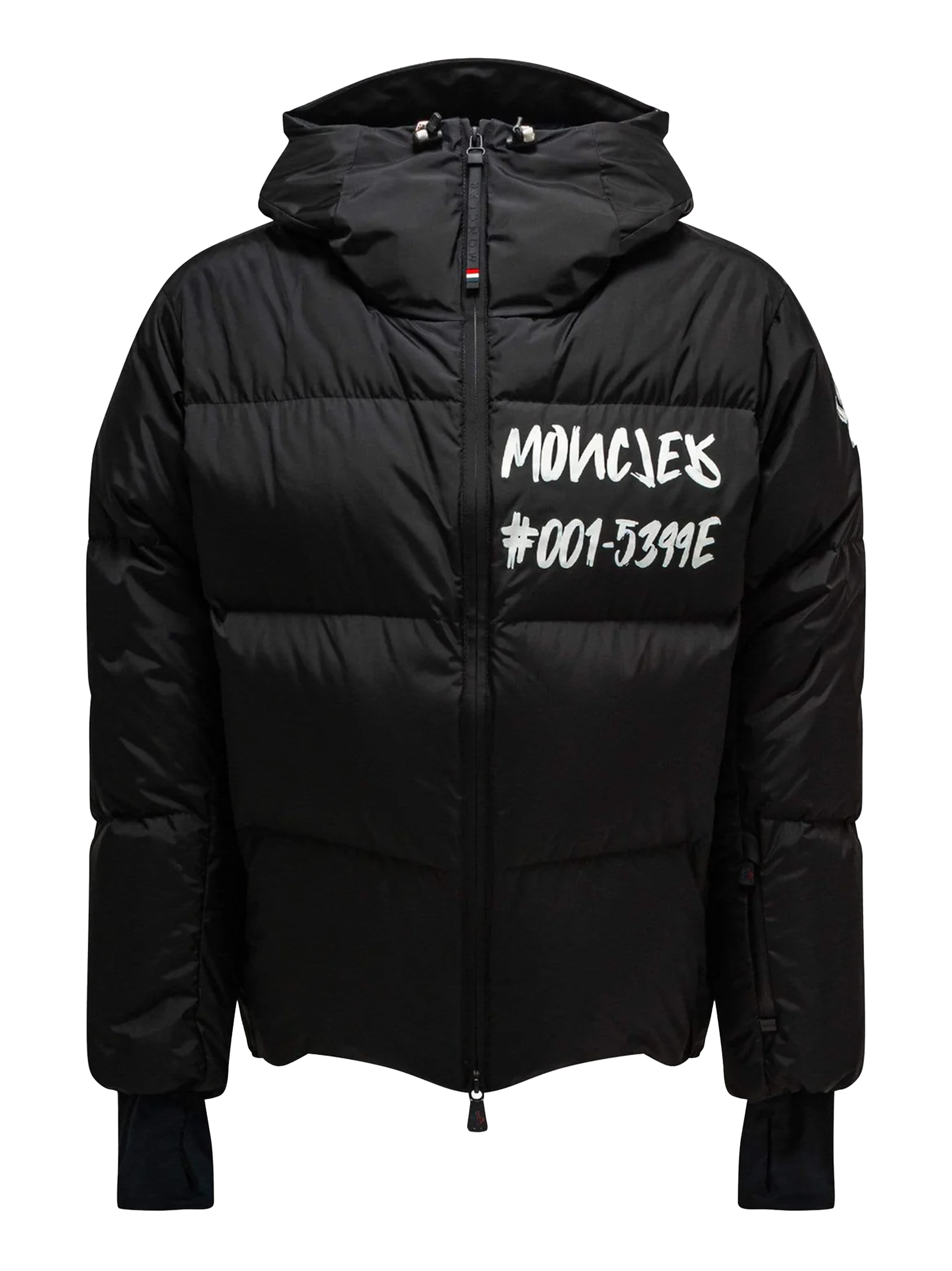 Moncler Grenoble Mazod Logo Printed Puffer Coat in Black – TheDesignerBox