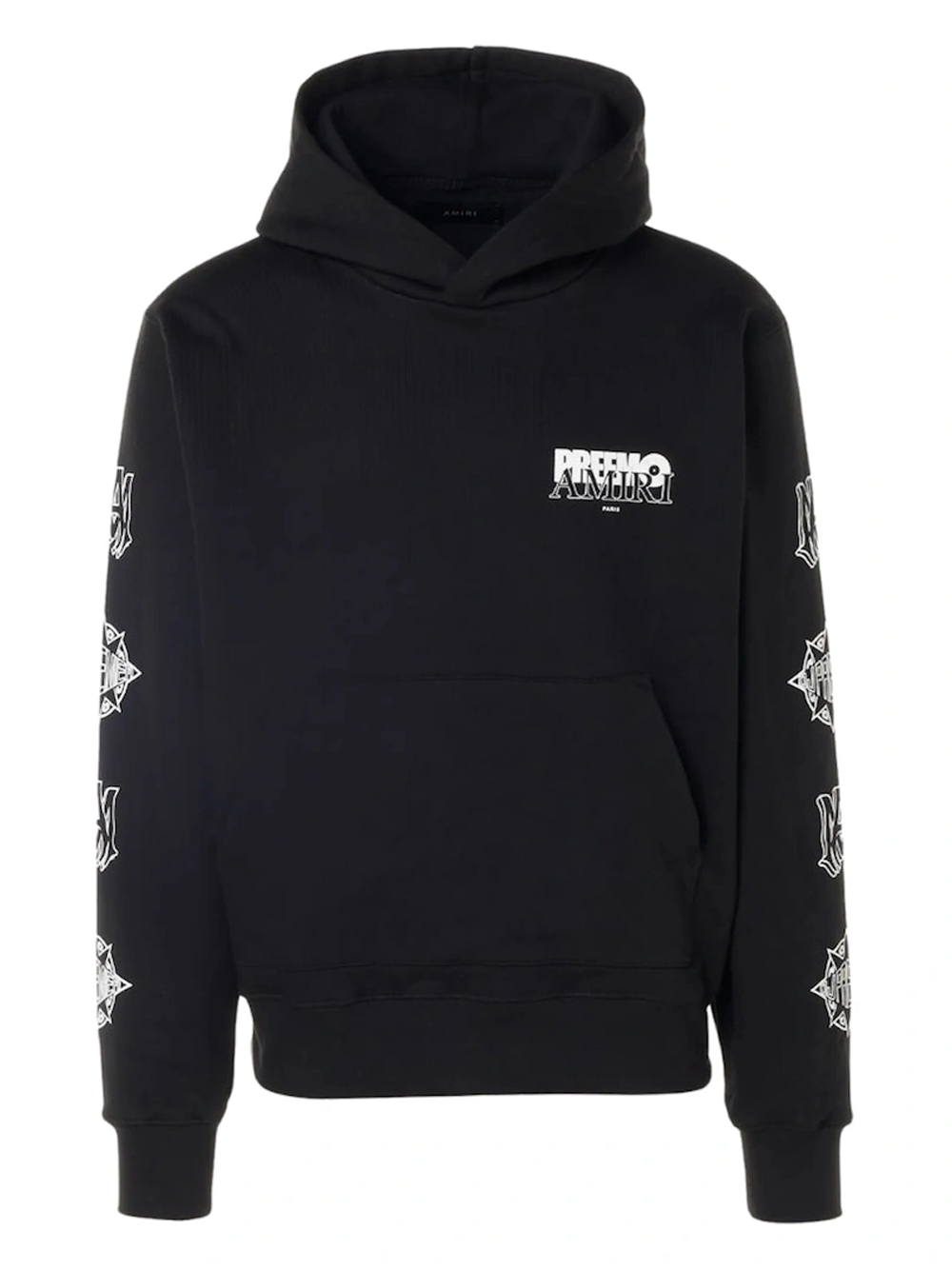 Amiri Preemo Logo Black Hoodie – TheDesignerBox