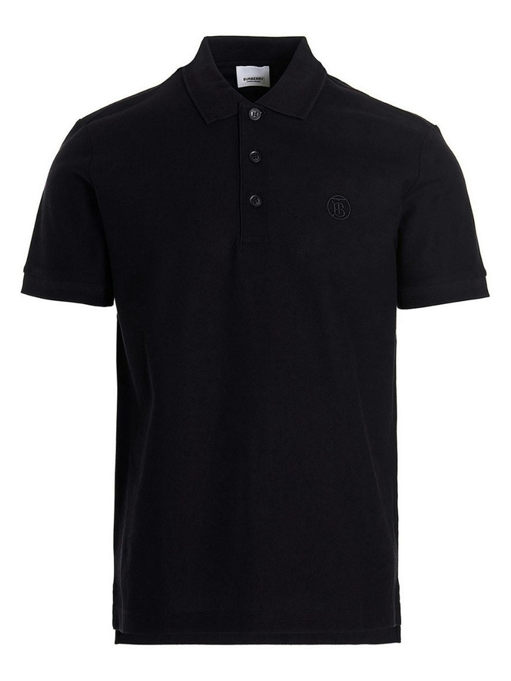 Burberry Branded Circle Logo Navy Polo Shirt – TheDesignerBox