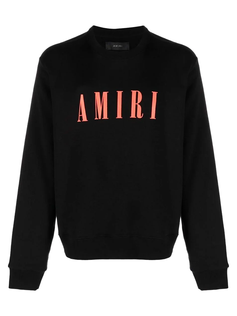 Amiri Red Core Logo Black Sweatshirt – TheDesignerBox