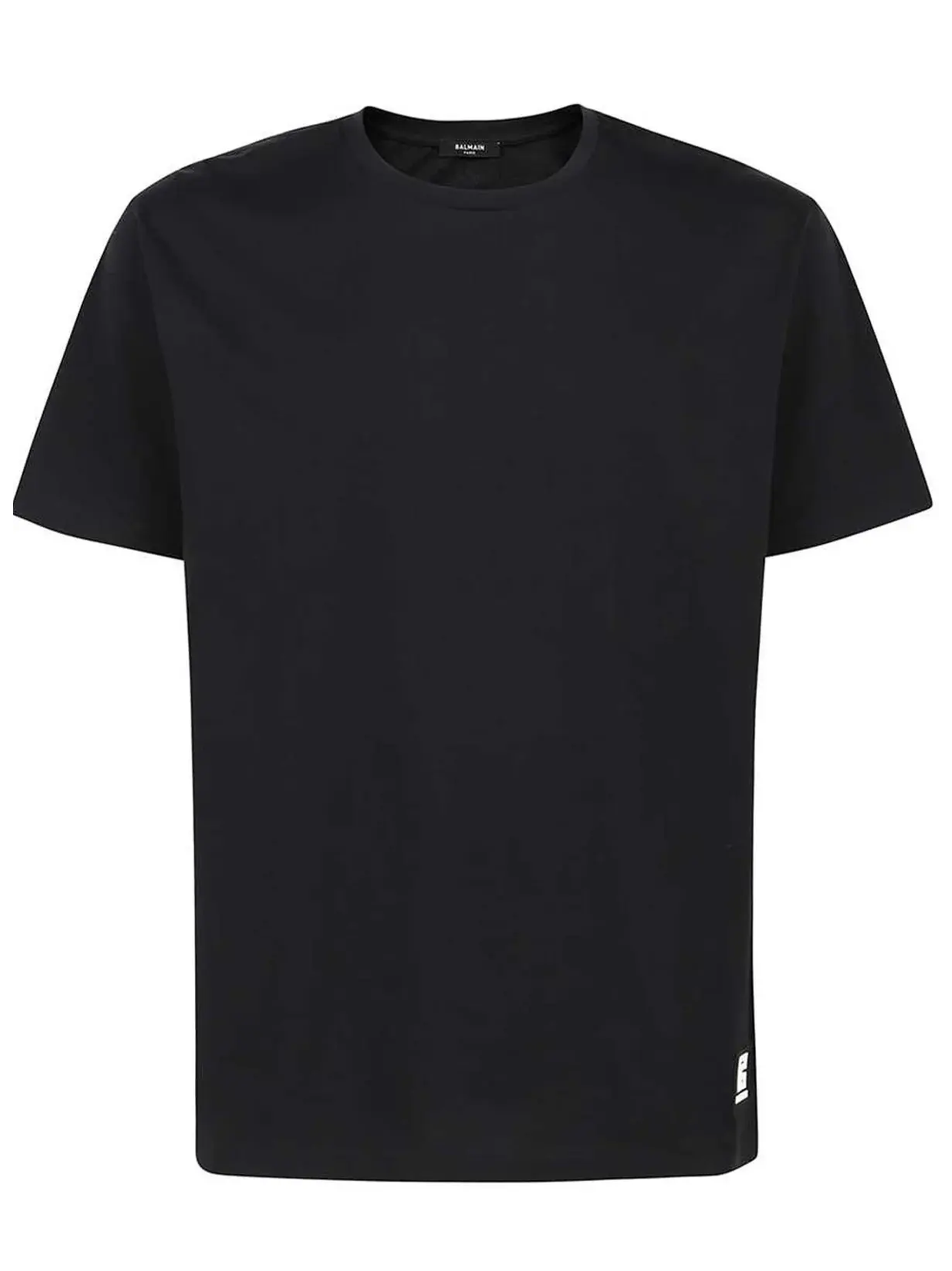 Balmain Back Logo Printed Oversized T-Shirt in Black – TheDesignerBox
